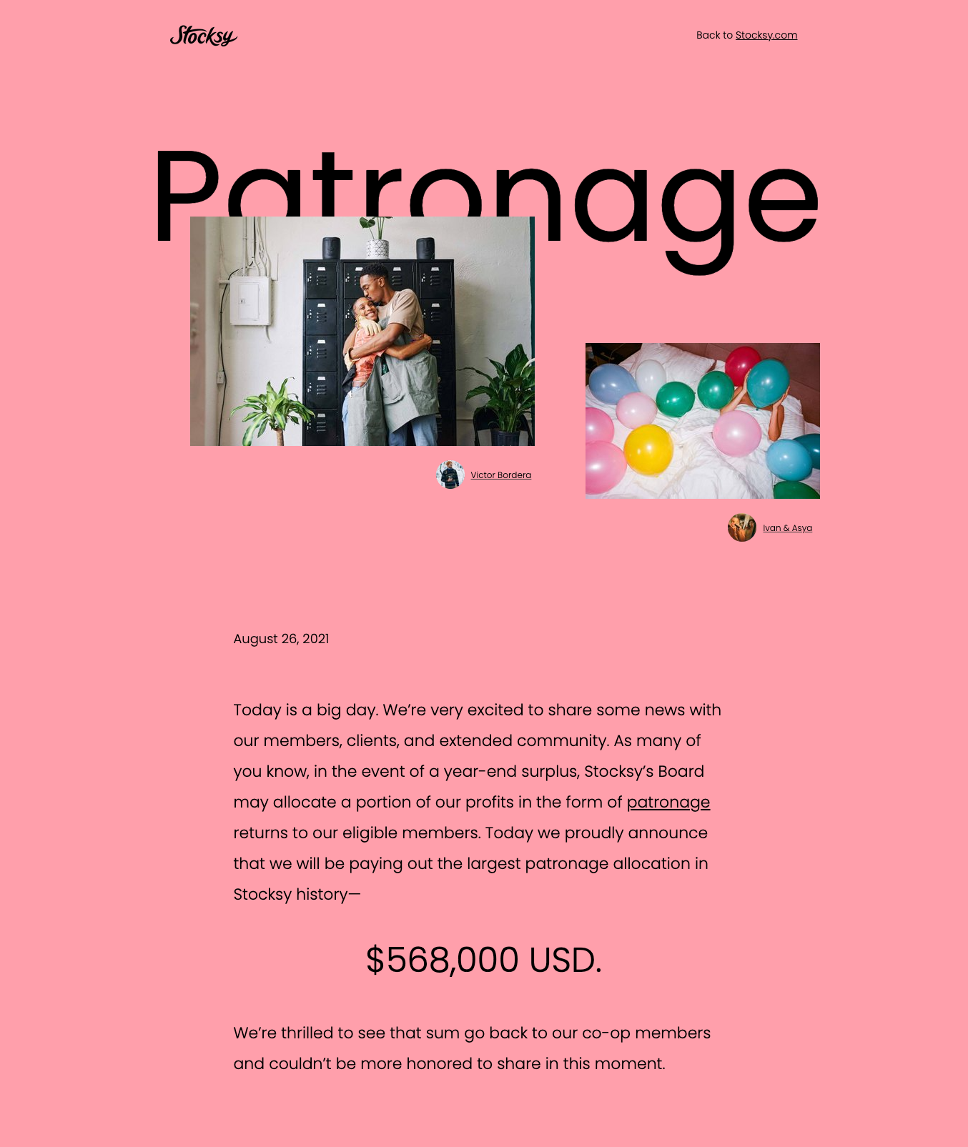 What is patronage and how is it distributed? – Frequently Asked Questions